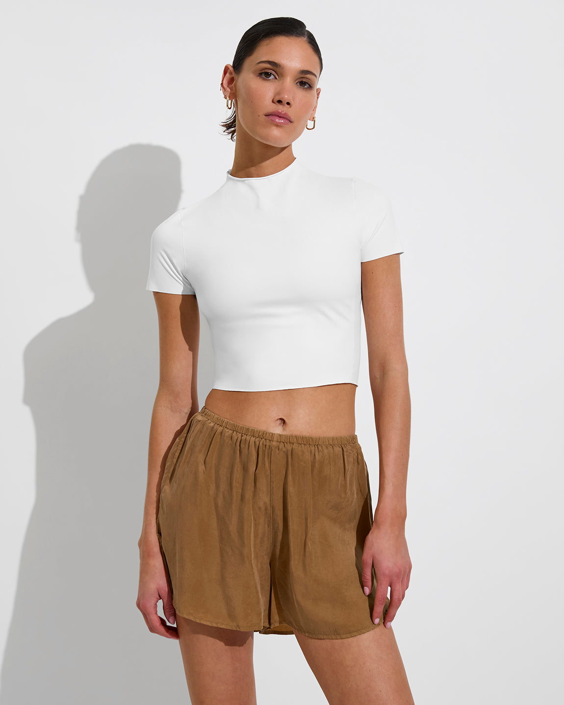 Rays Short Sleeve Top - White Sun Protection Top – Left On Friday