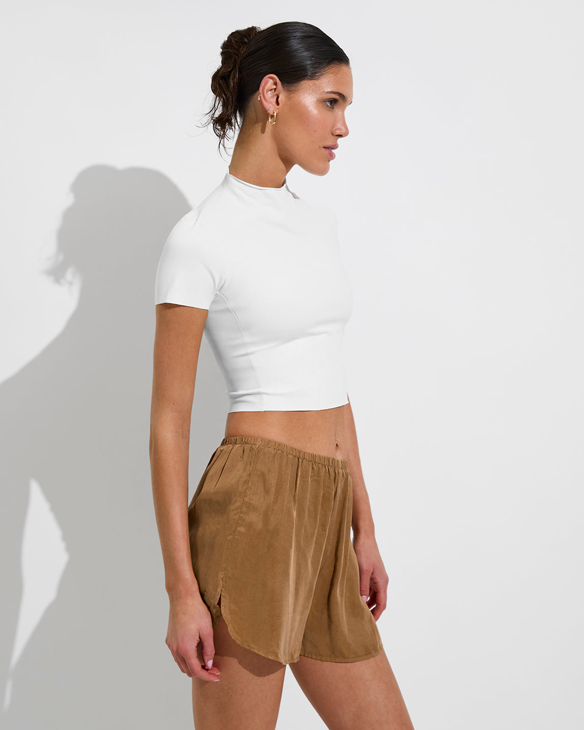 Rays Short Sleeve Top - White Sun Protection Top – Left On Friday