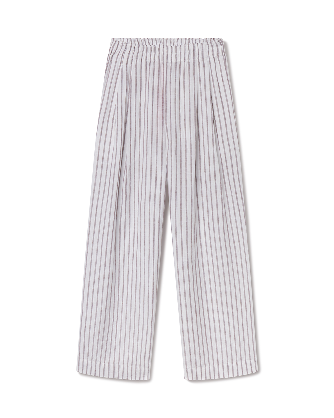 Coastal Pant - Classic Stripe: Stormy / Coconut – Left On Friday