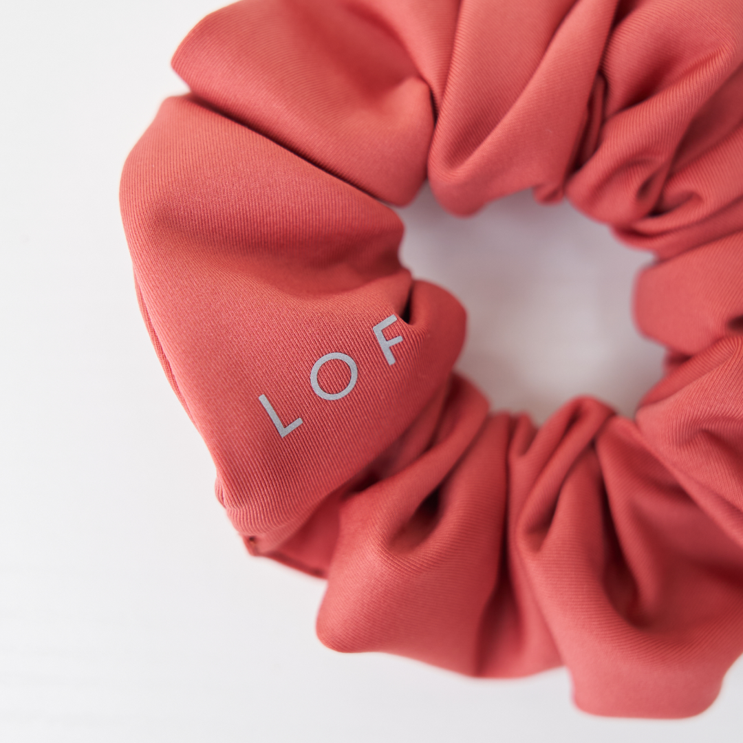 Top Notch Scrunchie - Pink Hair Scrunchie – Left On Friday