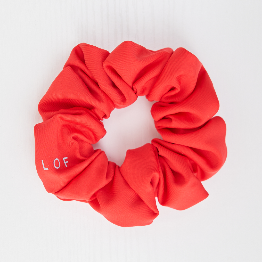Top Notch Scrunchie - Red Hair Scrunchie – Left On Friday